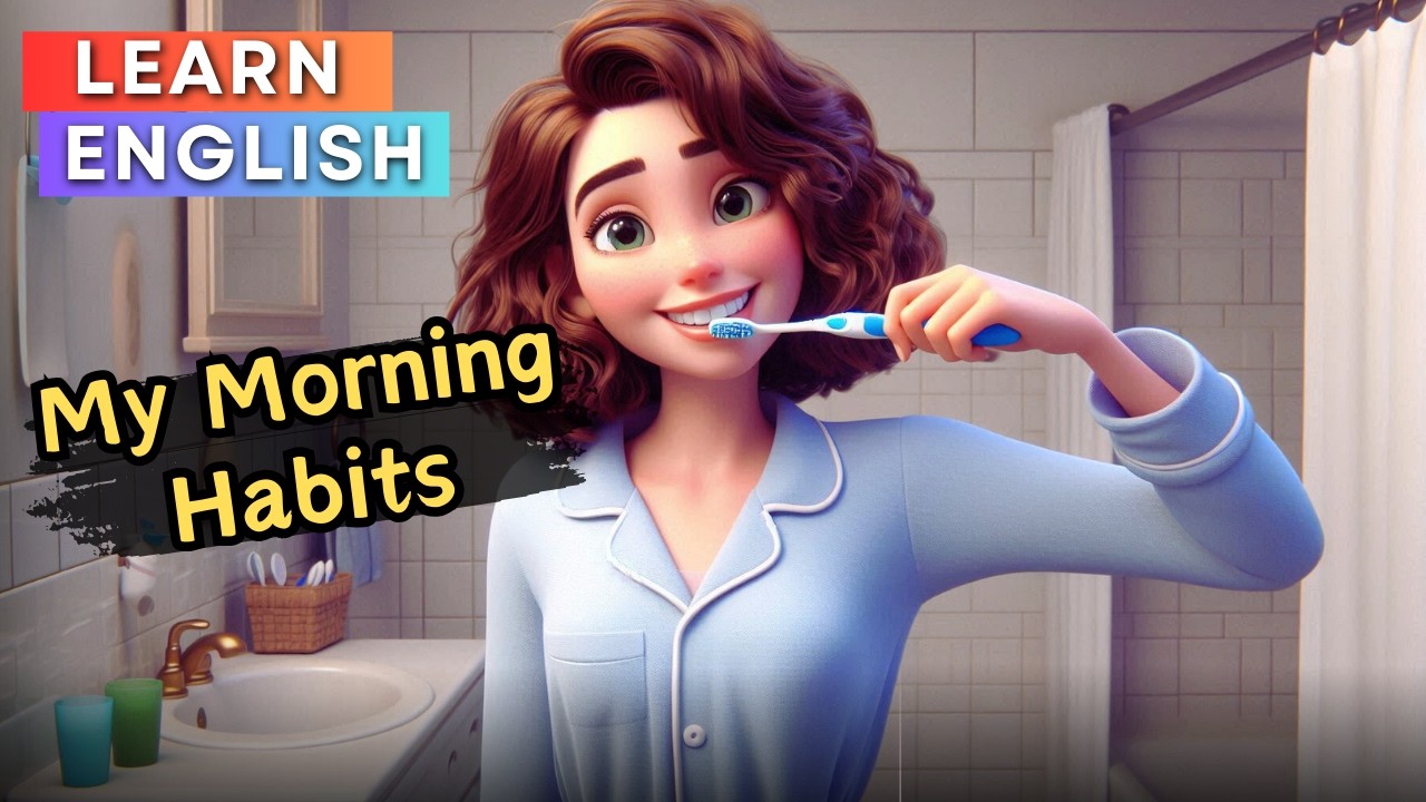My Morning Habits | Learn English Through Story | English Listening ...