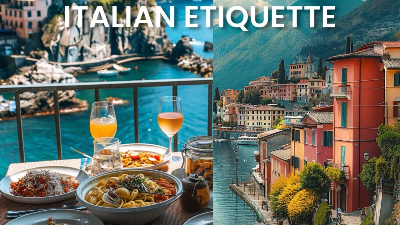 Italian Etiquette to keep in mind next time you visit Italy - YouTube