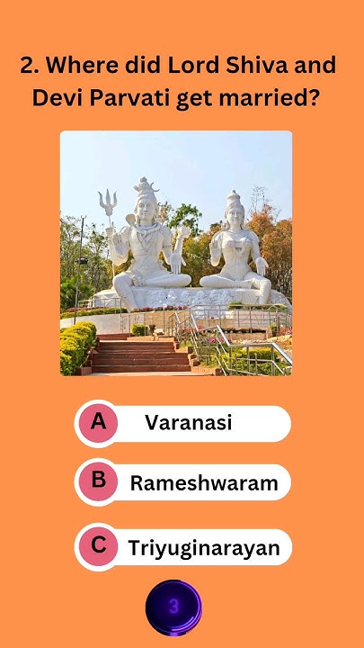 Lord Shiva Quiz Short 2 #shiva #hindugod #spiritualquiz - YouTube