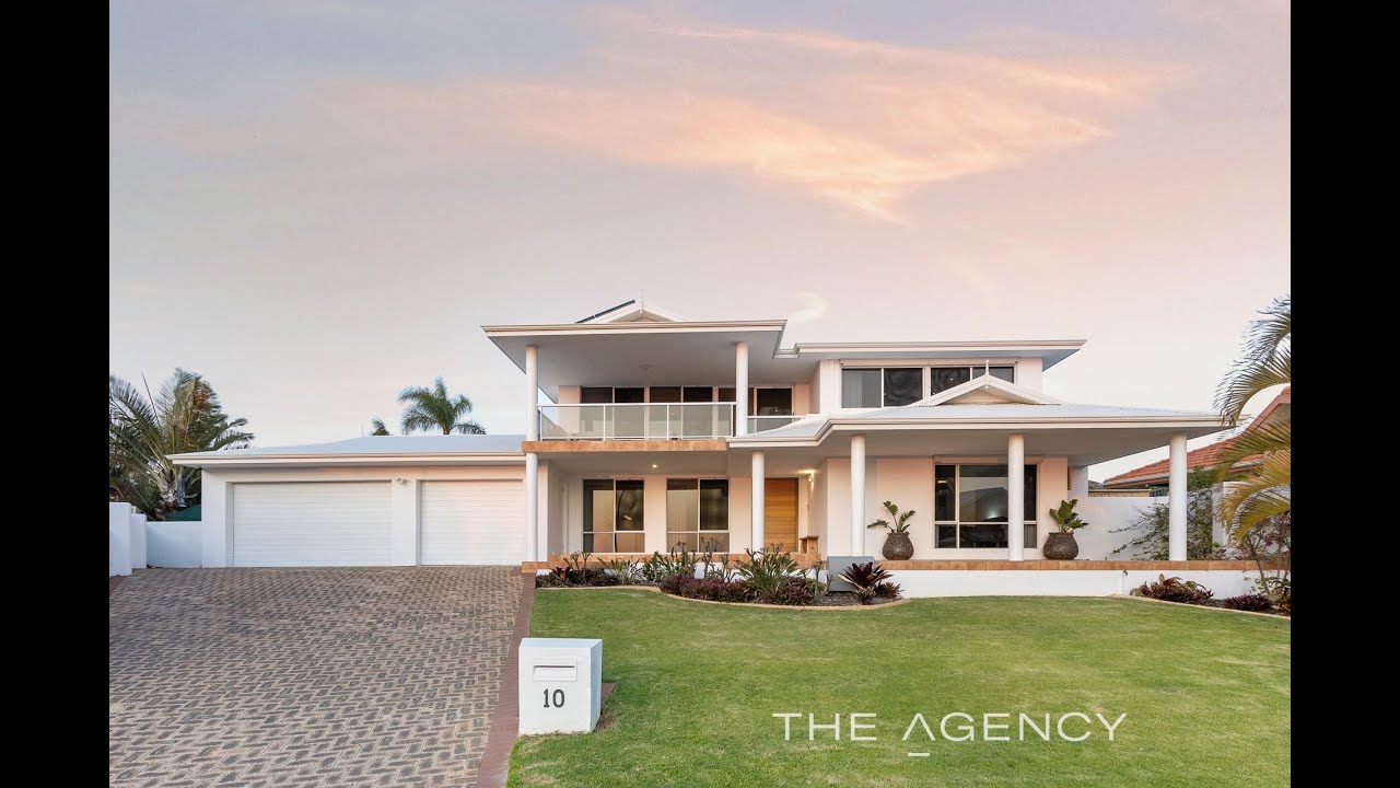 Welcome to 10 Block Place, Ocean Reef. - YouTube