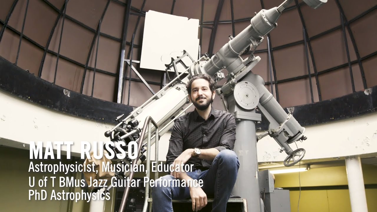 This is U of T: Matt Russo and His Musical Universe - YouTube
