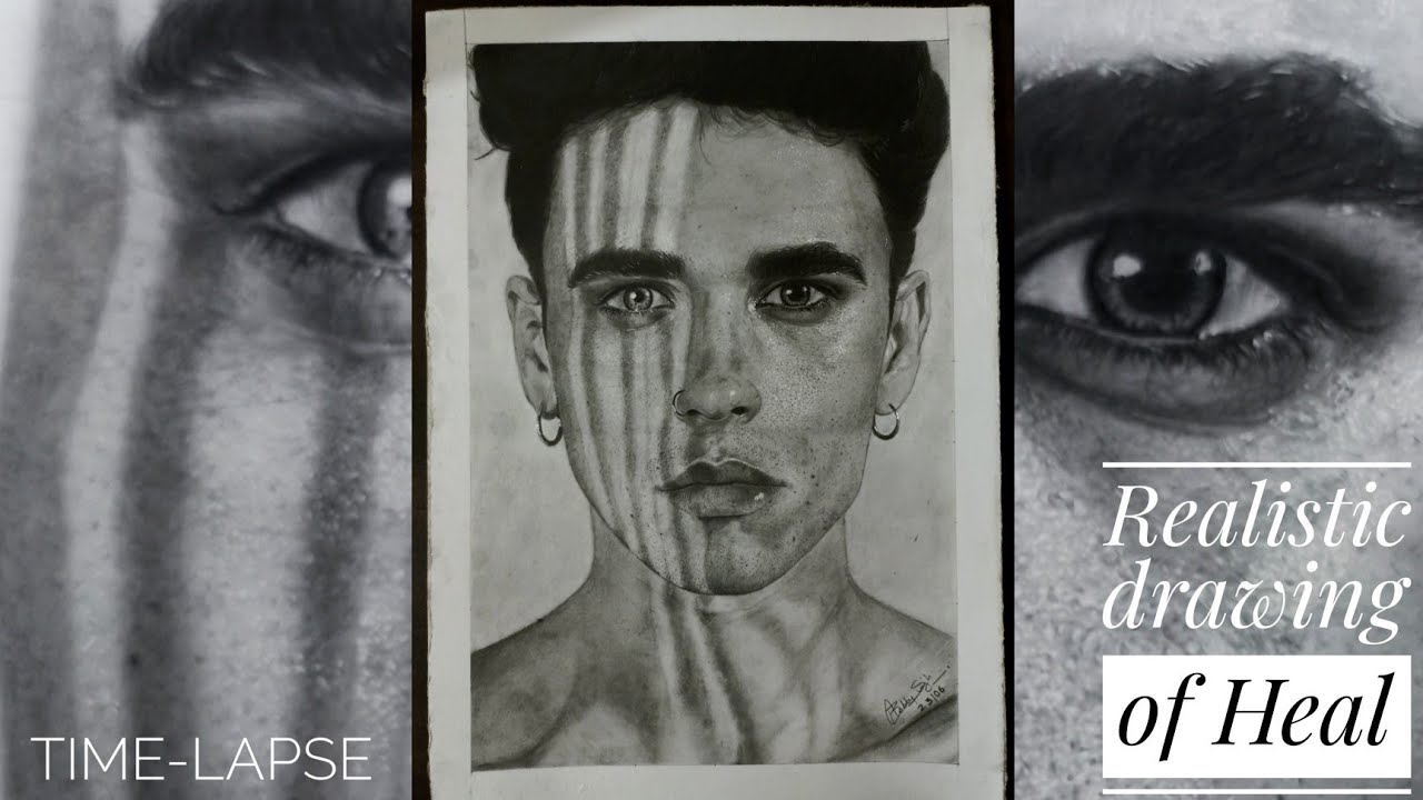 Realistic drawing "Heal" By @BobArtzo - YouTube