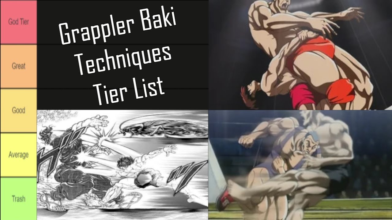 TIER LIST: Ranking ALL 135 Grappler Baki Techniques Part 2 - YouTube