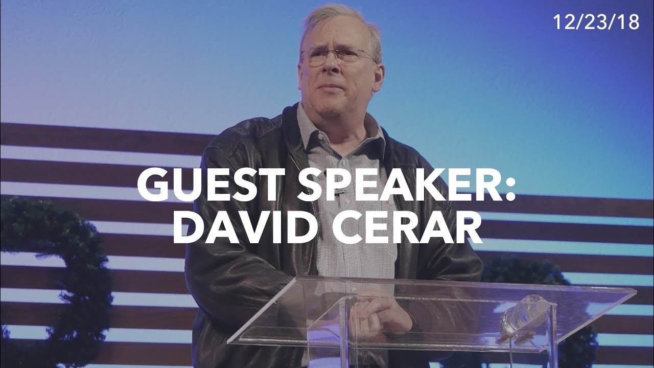 Guest Speaker: David Cerar - YouTube