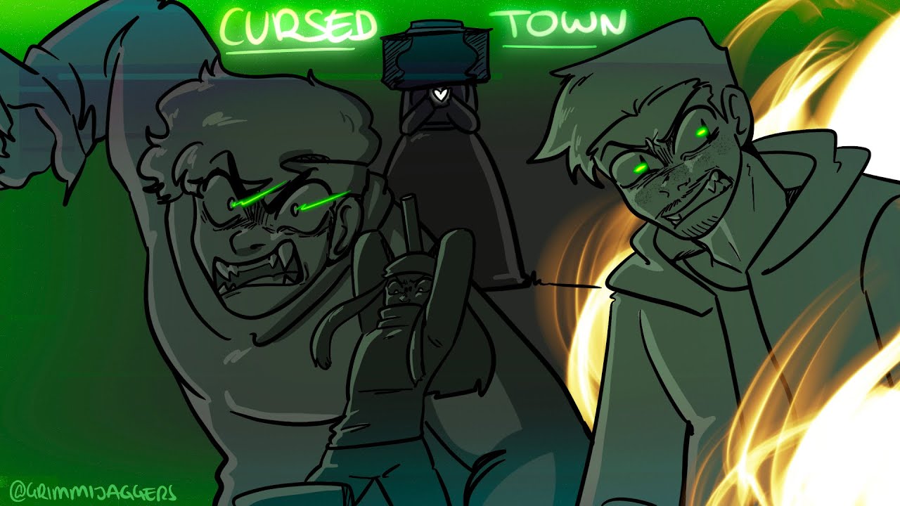 The Guardian of Angels | Dream SMP Animatic - Cursed Town AU Episode 7 ...