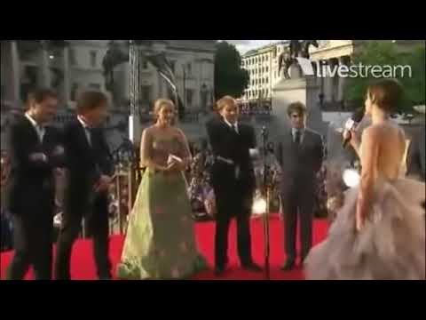 Emma Watson's Thank You Speech  Deathly Hallows Pt 2 World Premiere   YouTube
