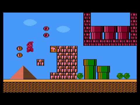 super mario bros 3 preview for Atari 8-bit - YouTube