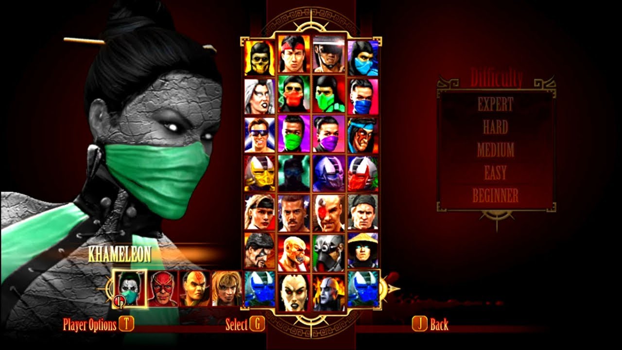 Mortal Kombat 9 - KHAMELEON MOD - NEW Medium Arcade Ladder Gameplay ...