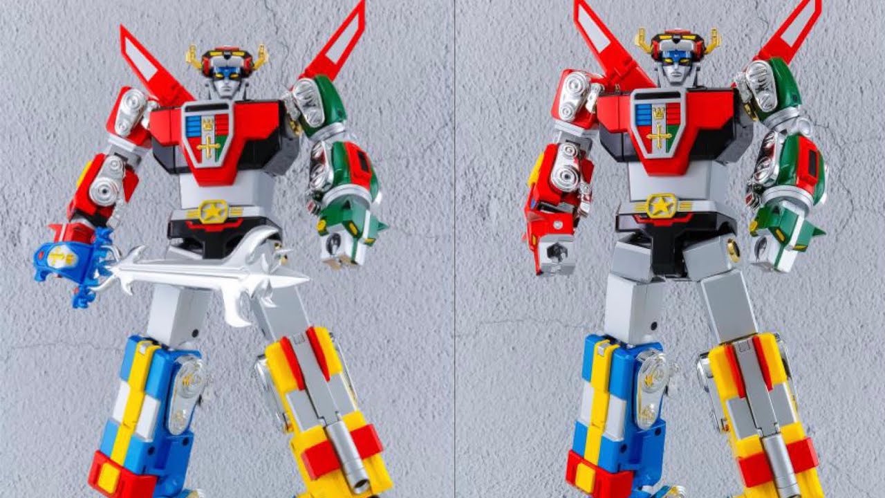New Voltron: Defender of the Universe Action Gokin Series Voltron Lion ...