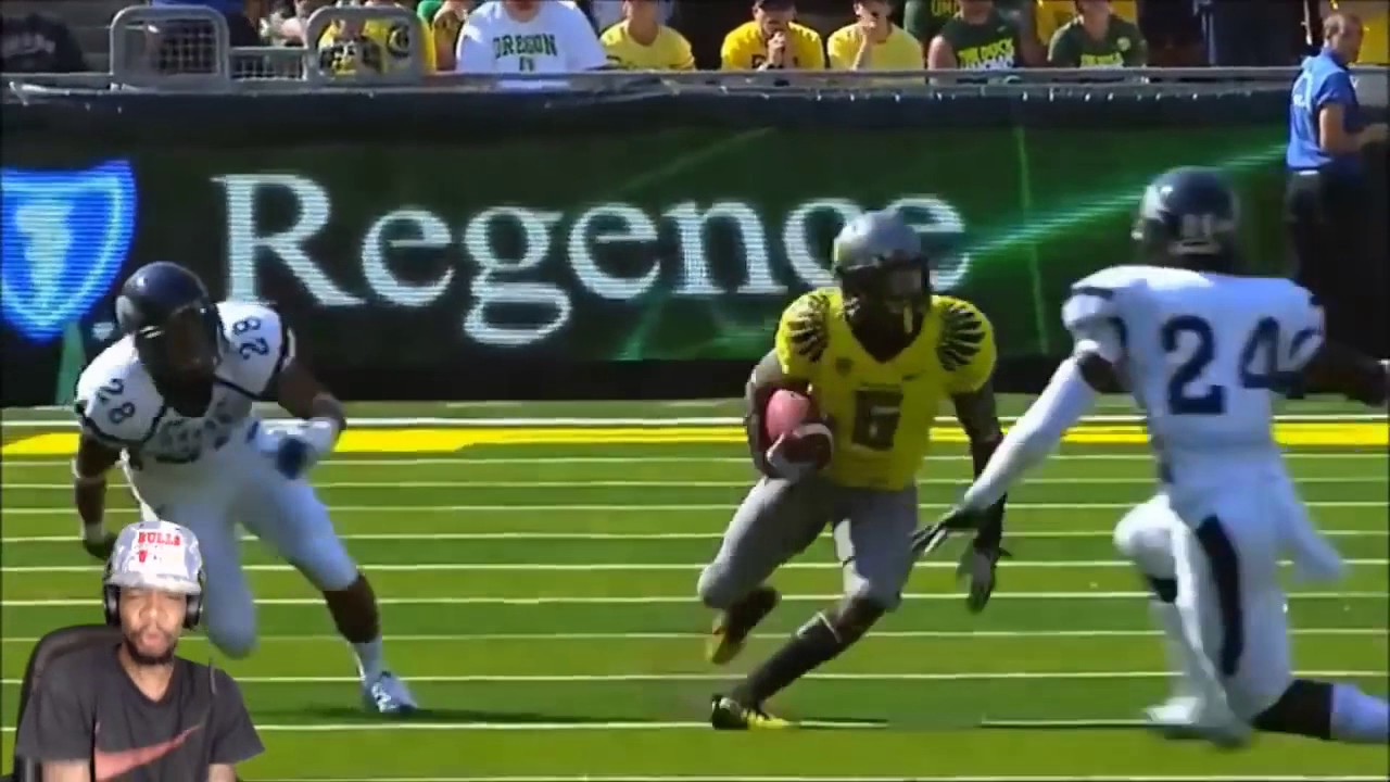 THE FASTEST FOOTBALL PLAYER EVER! DE'ANTHONY SLOW DOWN THOMAS ...