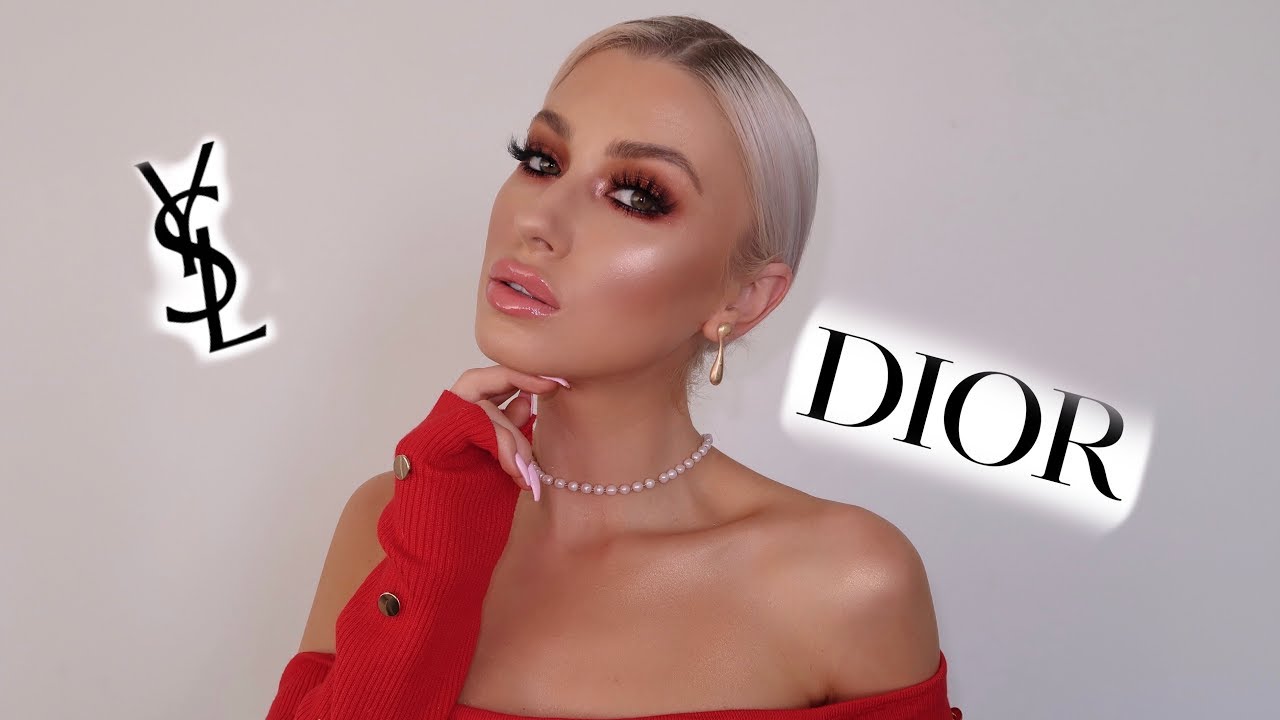 FULL FACE OF LUXURY MAKEUP | lolaliner - YouTube