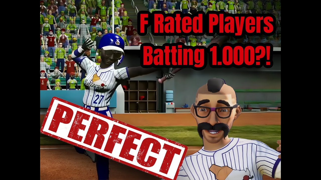 F RATED PLAYERS BATTING 1.000?!- SMBB4 - CHUMPS TO CHAMPS EP.2 - YouTube