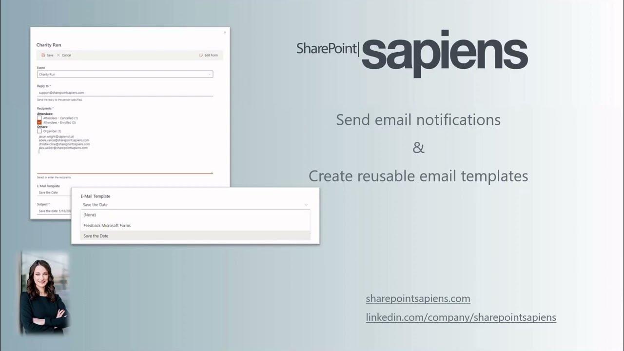 Send e-mail notifications manually and create reusable email templates ...