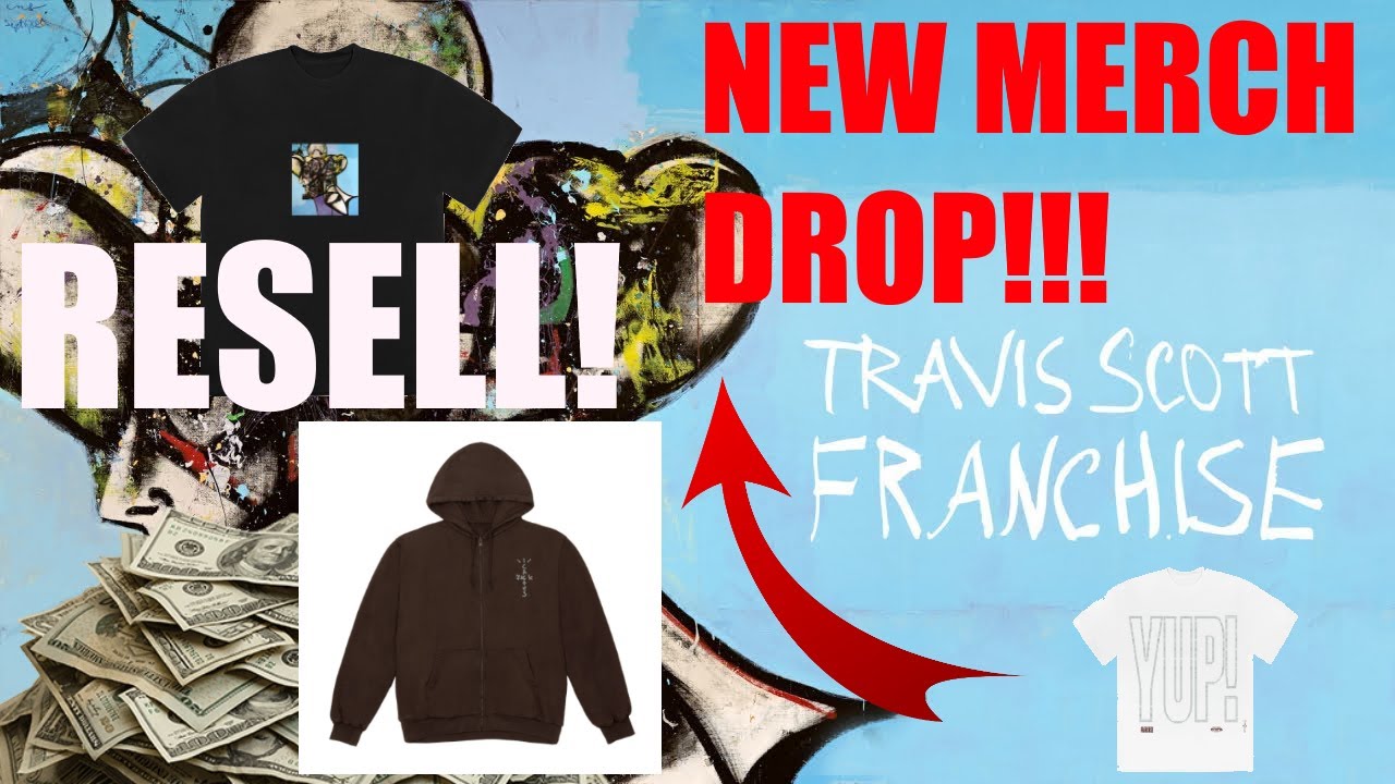 TRAVIS SCOTT “FRANCHISE” MERCH DROP! - YouTube