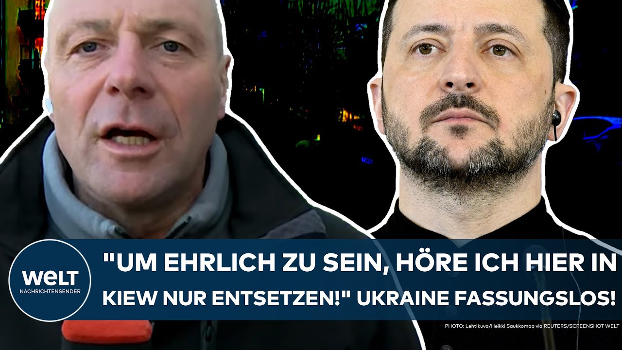 PUTINS KRIEG: "Um ehrlich zu sein, höre ich hier in Kiew nur Entsetzen!" Ukraine fassungslos ...