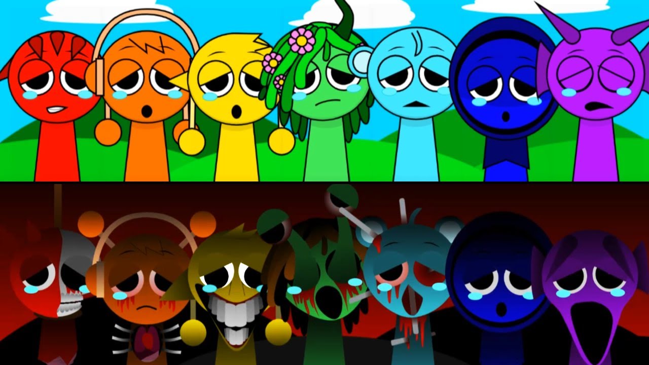 SAD Sprunki (Incredibox Sprunki New Mod All Characters) - YouTube