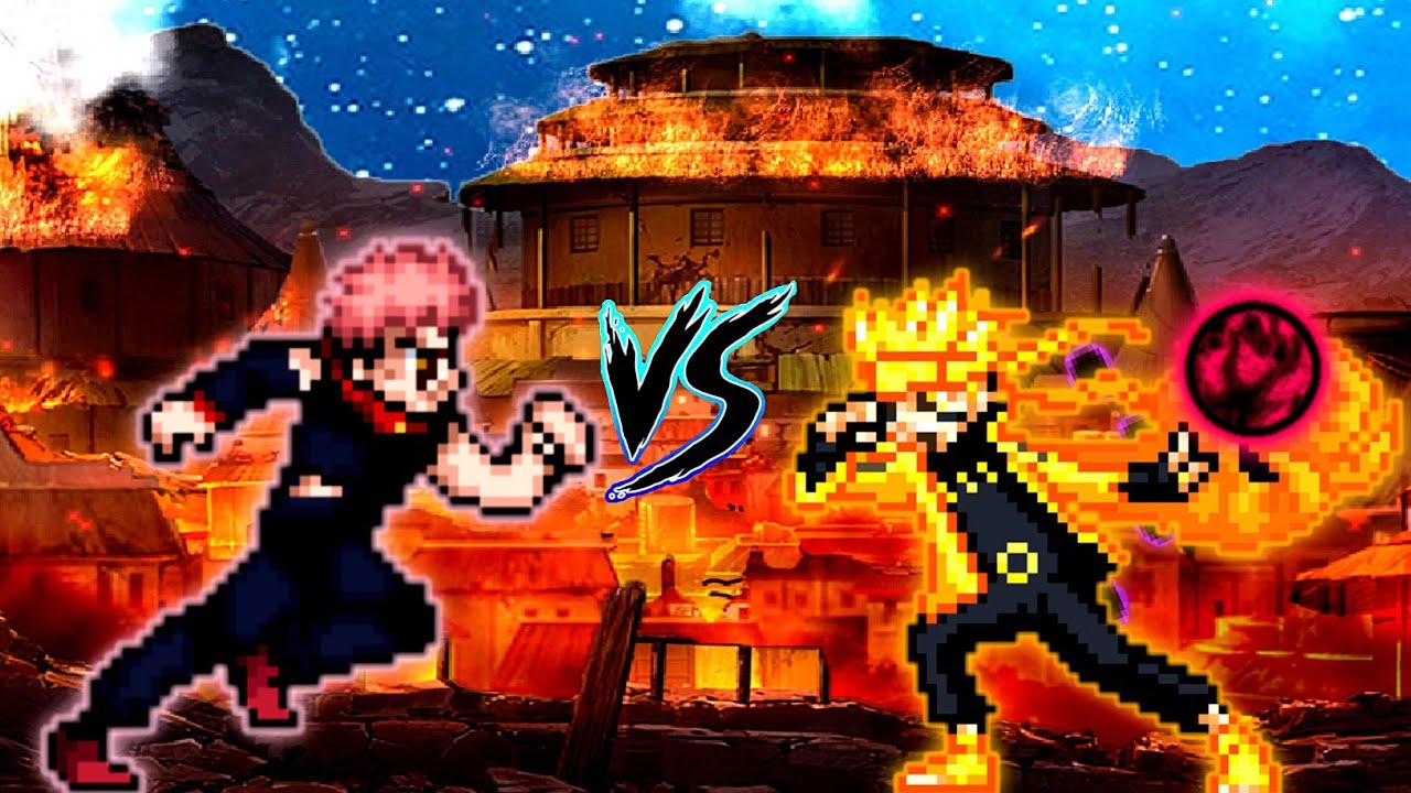 Yuji Itadori Shibuya V3 (New) VS Naruto V3 (all form) in Jump Force ...