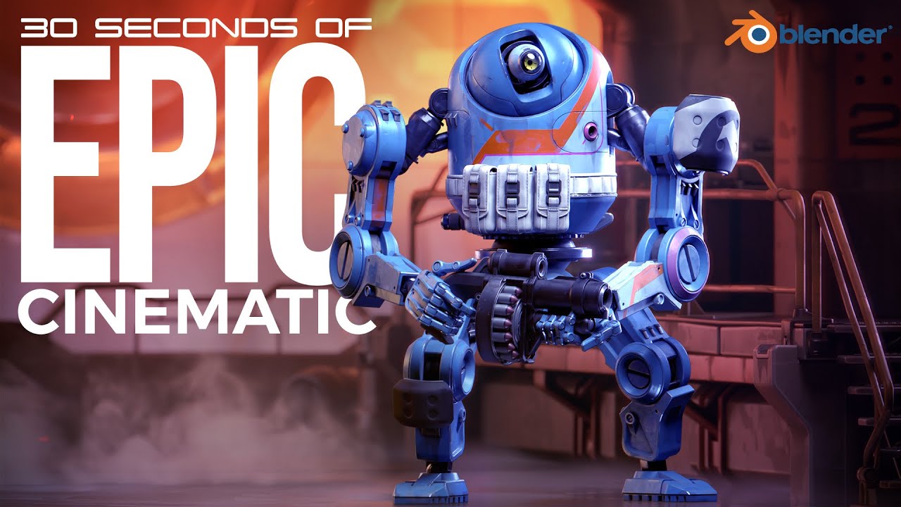 3D Robot Animation | Cinematic Short in Blender - YouTube