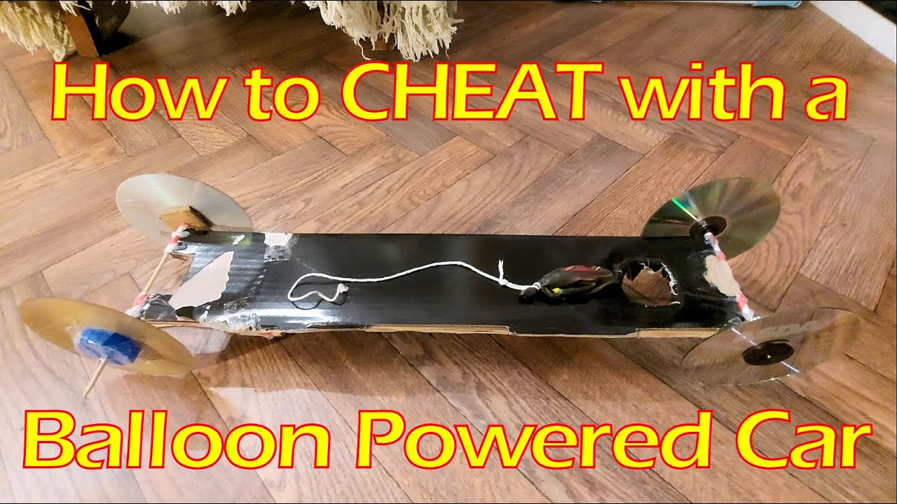 How to cheat at Balloon Powered Cars 🤔 - YouTube