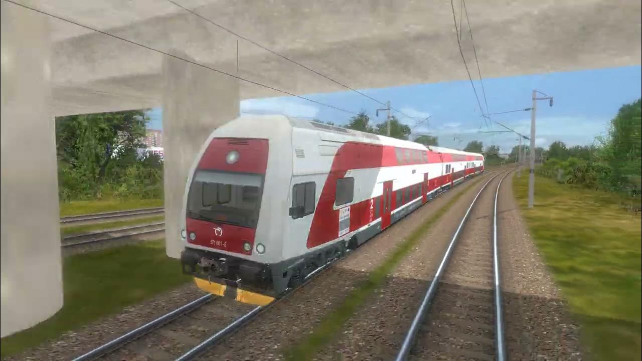 ZSSK 671 + 071 + 971 with Cabview OpenRails CZ/SK WIP - YouTube