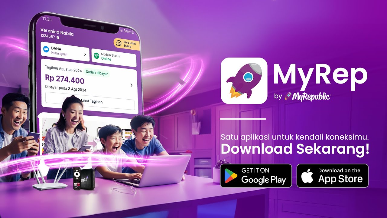 MyRep App - Koneksi dalam Satu Aplikasi - YouTube