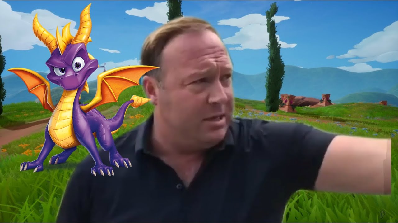 Alex Jones in Spyro the Dragon - YouTube