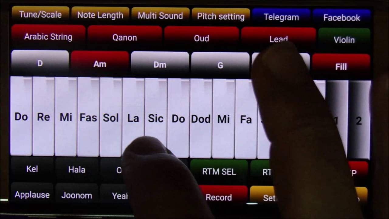 The world's most amazing Arabic Organ app on Mobile Phone !! - YouTube