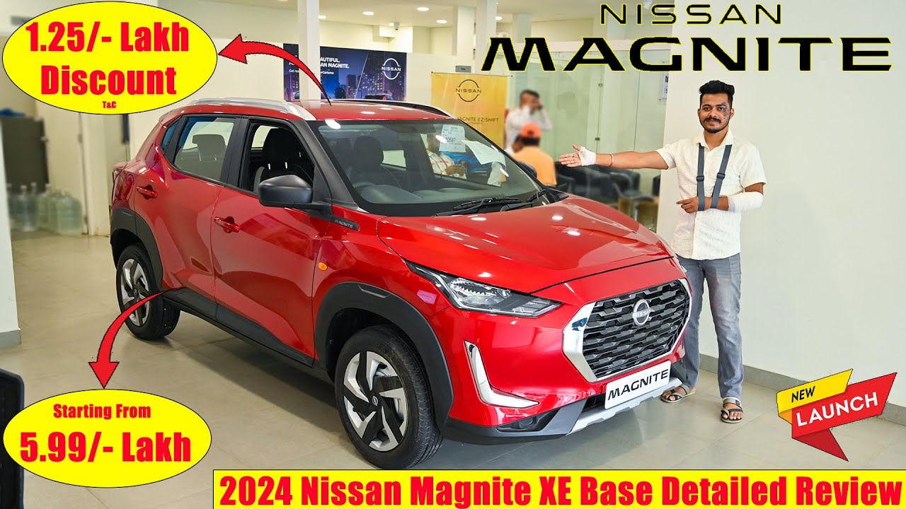 🌏India's Best Base Model | Nissan Magnite XE 2024 | Nissan Magnite Base ...
