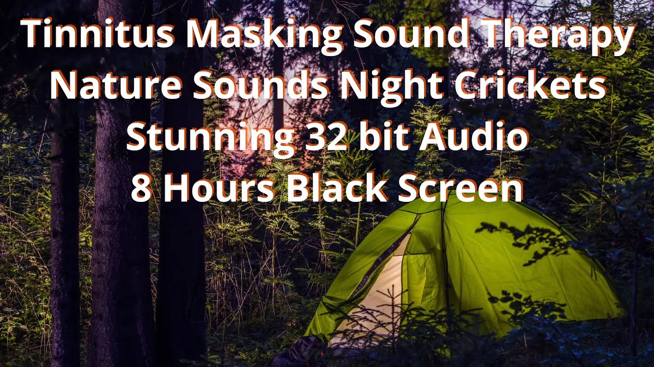 Tinnitus Masking Sound Therapy Nature Sounds Night Crickets 32 bit ...