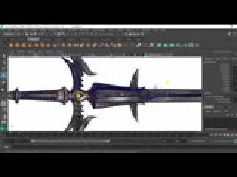 How to model a simple Pirate Sword || Maya 2017 tutorial || : - YouTube