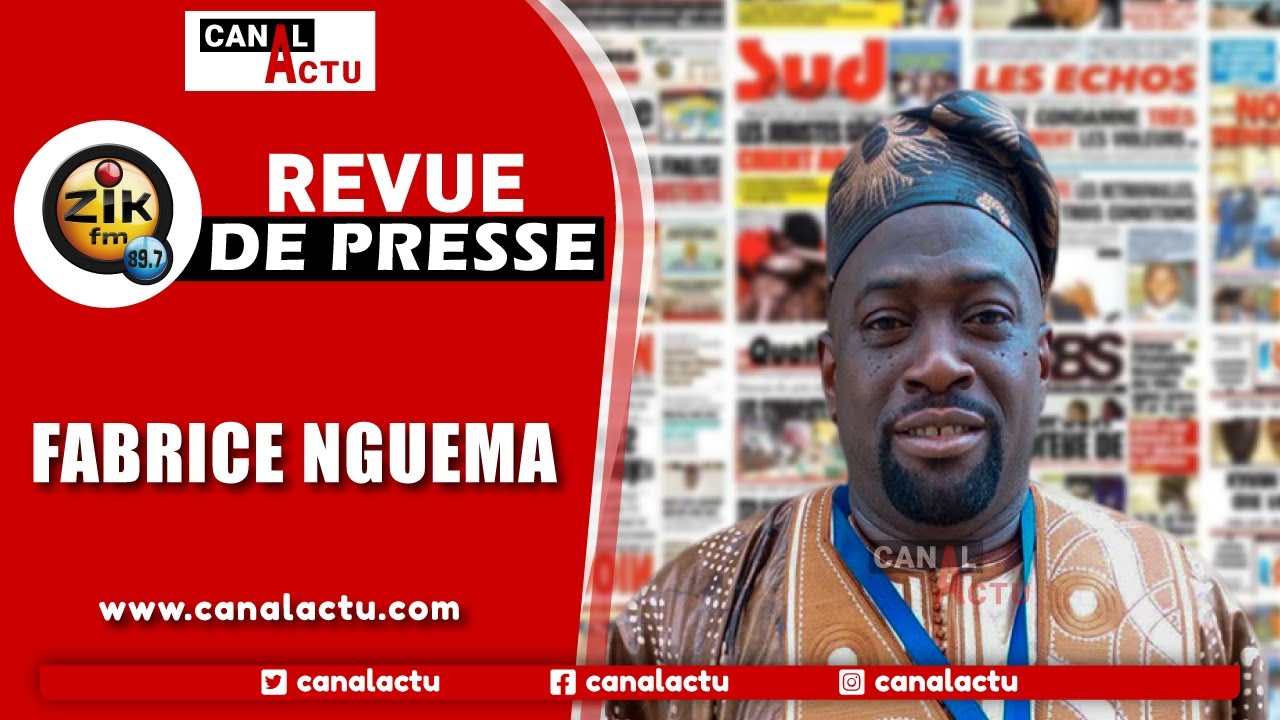 Revue De Presse Zik Fm Du Lundi 19 Juin 2023 Avec Fabrice Nguema Youtube