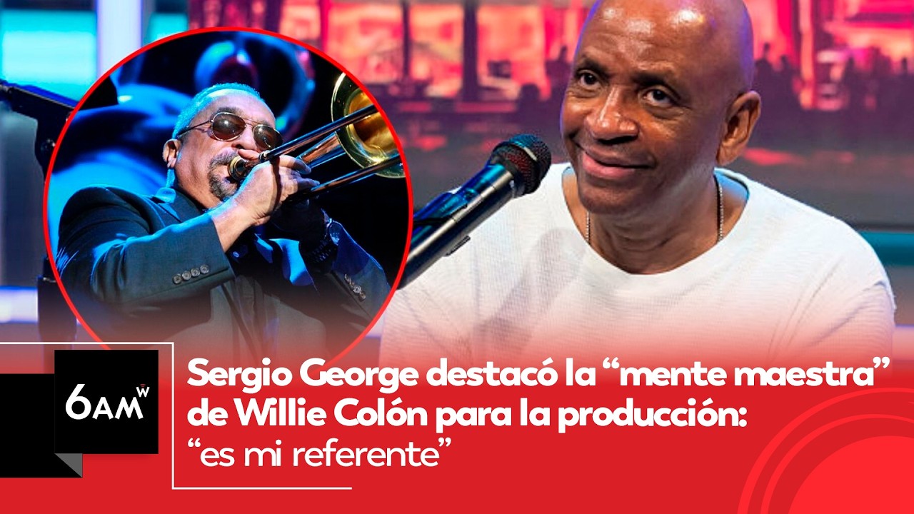 Sergio George destacó la “mente maestra” de Willie Colón para ...