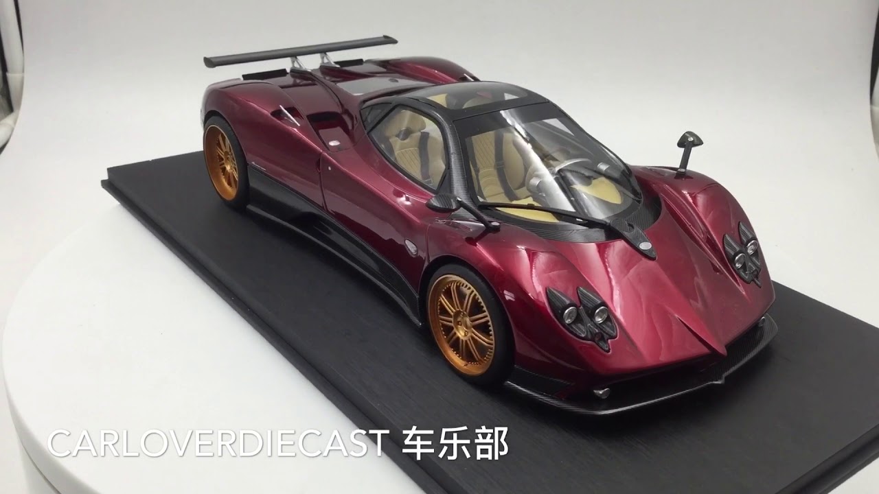 Topspeed 1:18 Pagani Zonda Rosso Dubai (TS0098) - YouTube