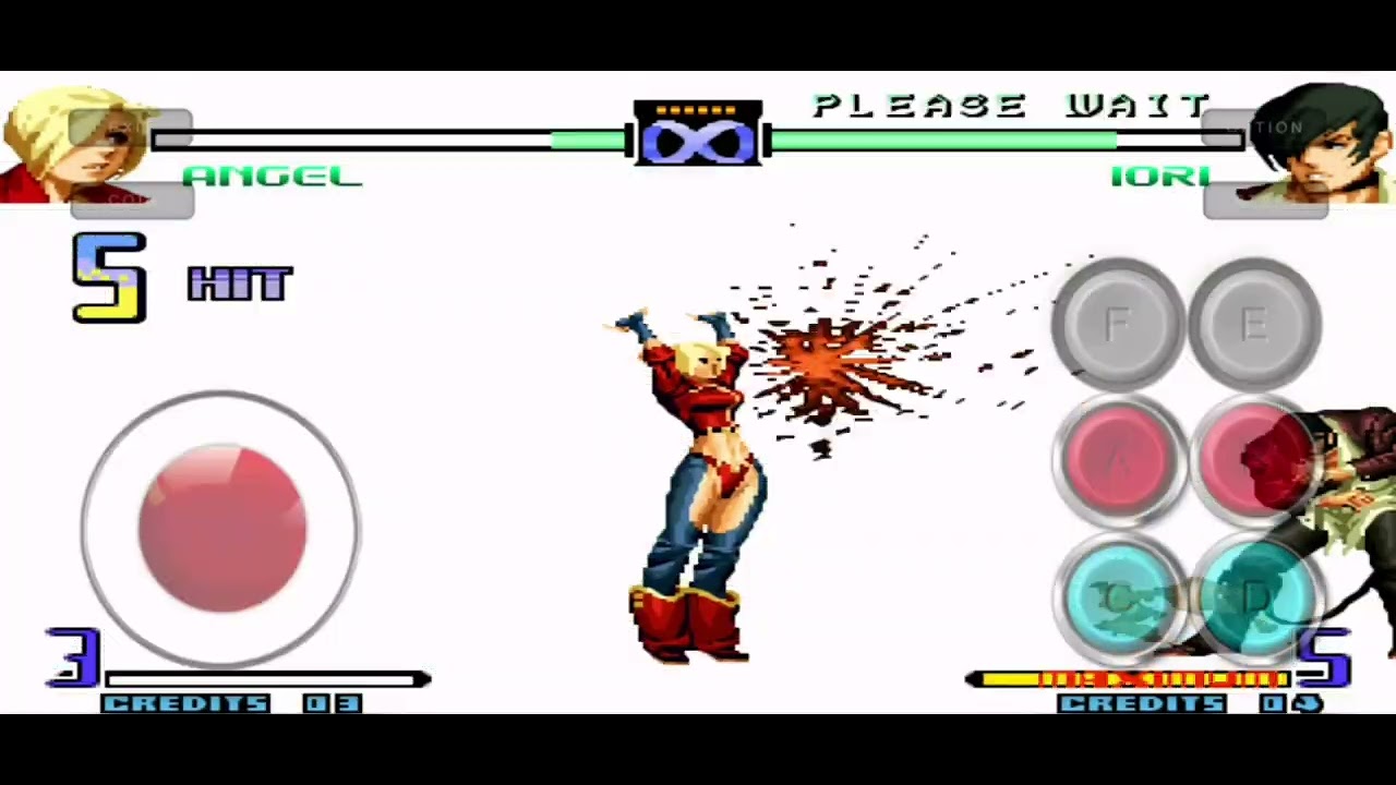 Angel Combo Basico - Kof 2002 - YouTube