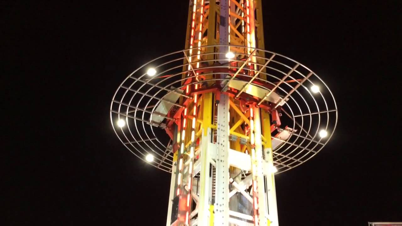Ewald Schneider's - Hangover (Funtime Gyro FreeFall Tower) offride - YouTube