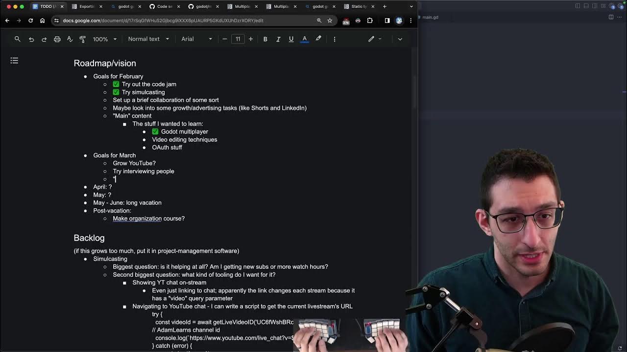 Learning Godot multiplayer/networking - YouTube