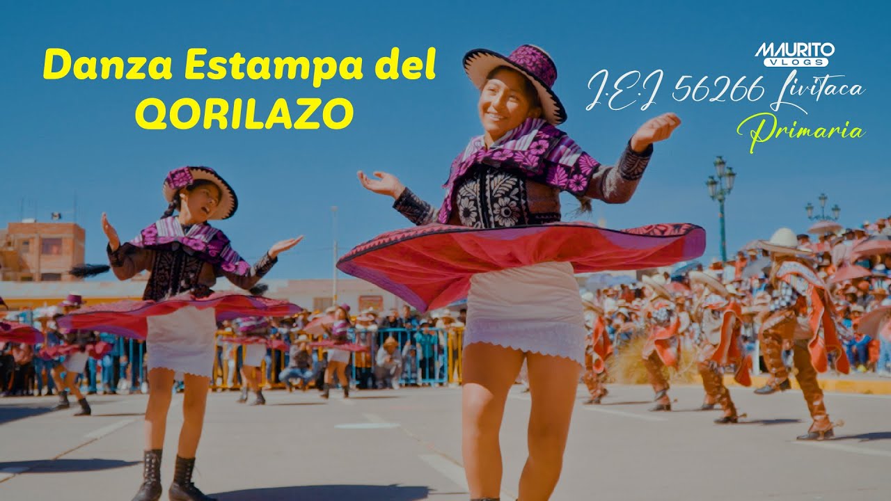 Danza Estampa del Qorilazo - I.E.I. 56266 Livitaca pre festival Warari ...
