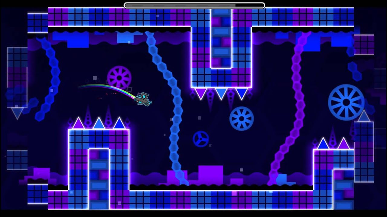 Geometry Dash - Mesmerizing Midnight - by CreatorJR - YouTube