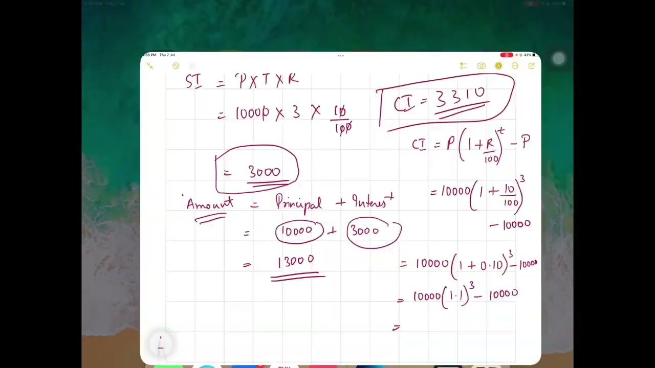 Commercial Mathematics Class 1, Business Mathematics, 1st year B.Com ...