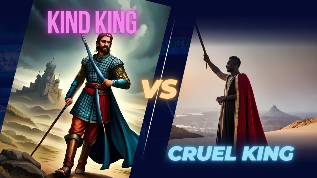 The Battle for Justice: Kind King 👑 vs. Cruel King 👑 Hindi Short story ...