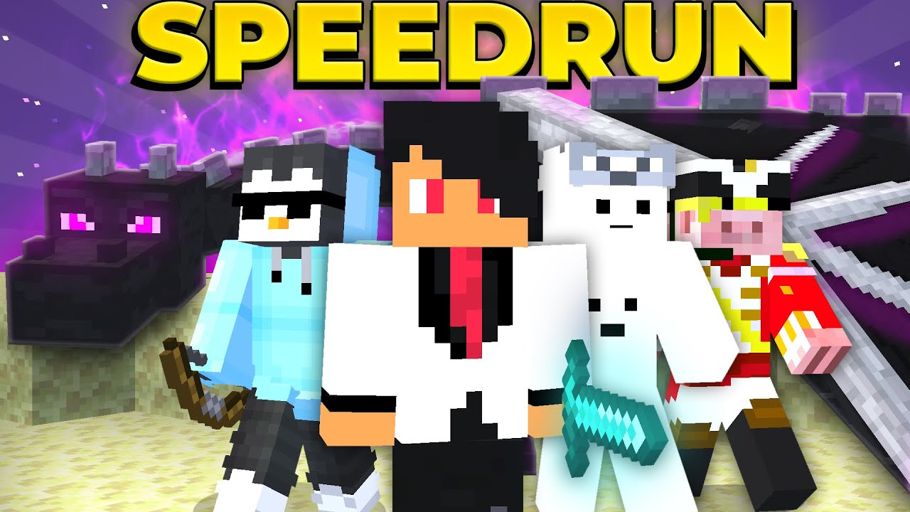 SpeedRunning Minecraft With @MrLapis @NotStevee69 @fynoxgaming - YouTube