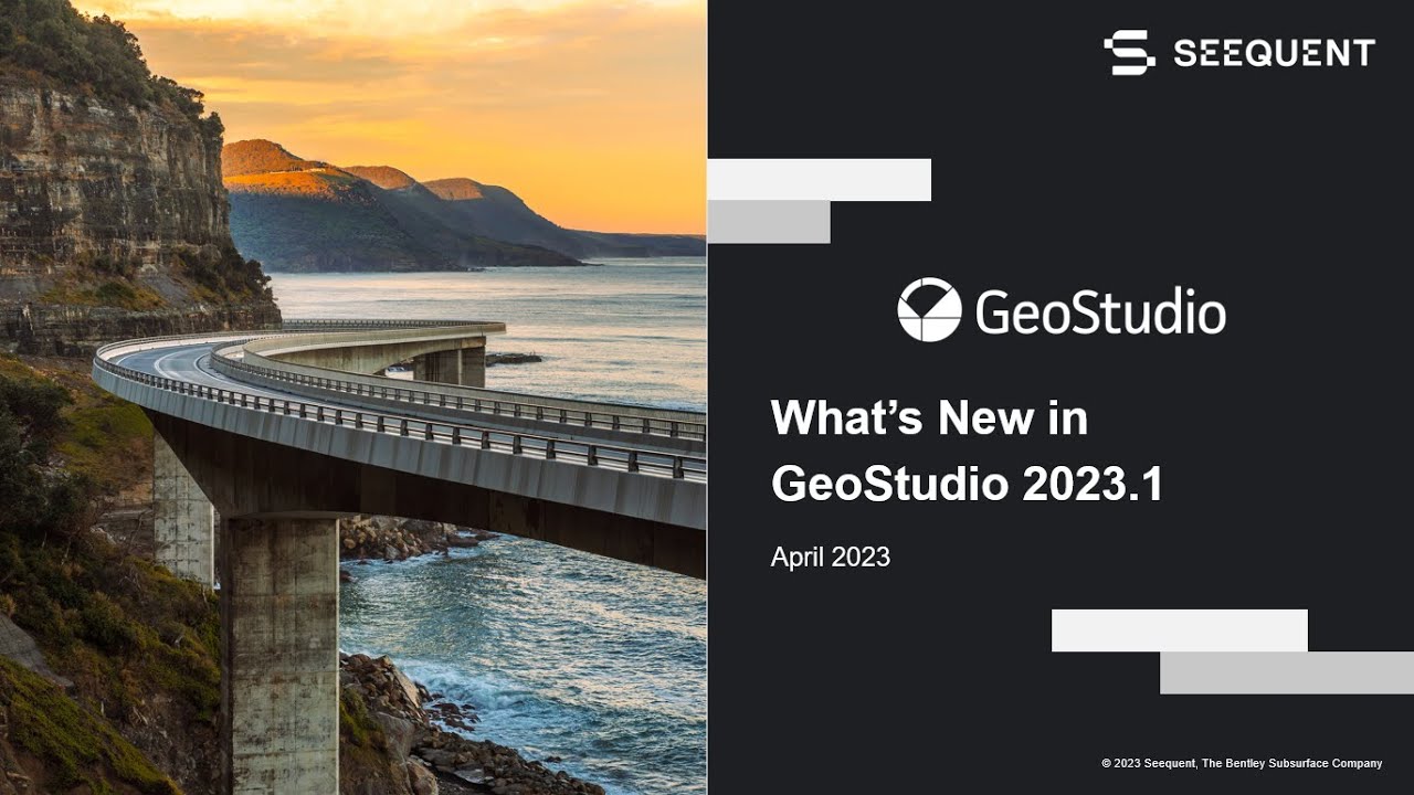 GeoStudio 2023.1 Release Video - YouTube