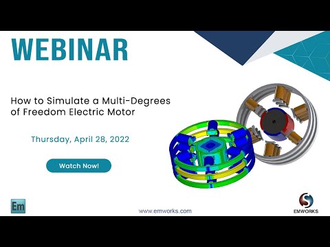 How to Simulate a Multi-Degrees of Freedom Electric Motor - YouTube