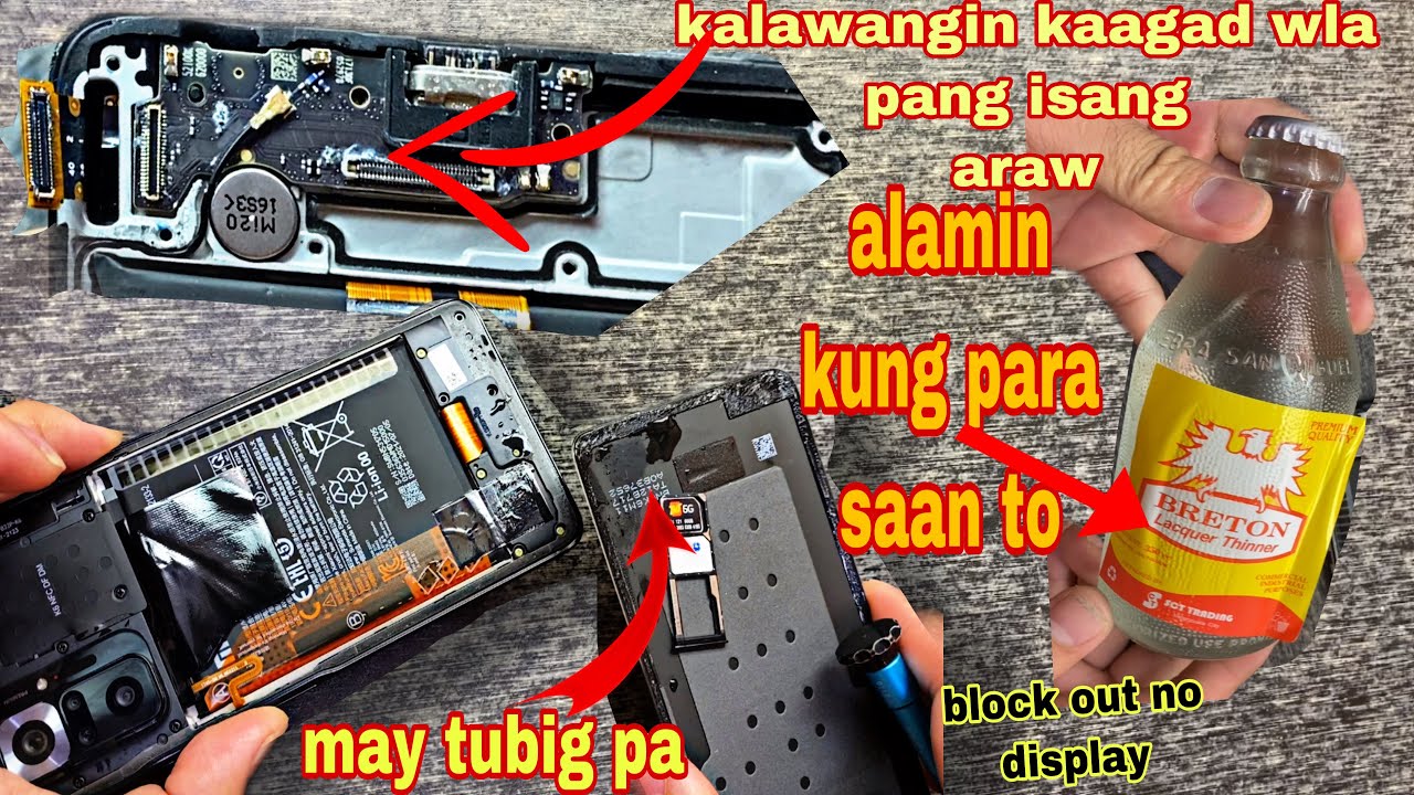 How To Repair Redmi Note 10 Pro Water Damage Problem/Block Out No ...