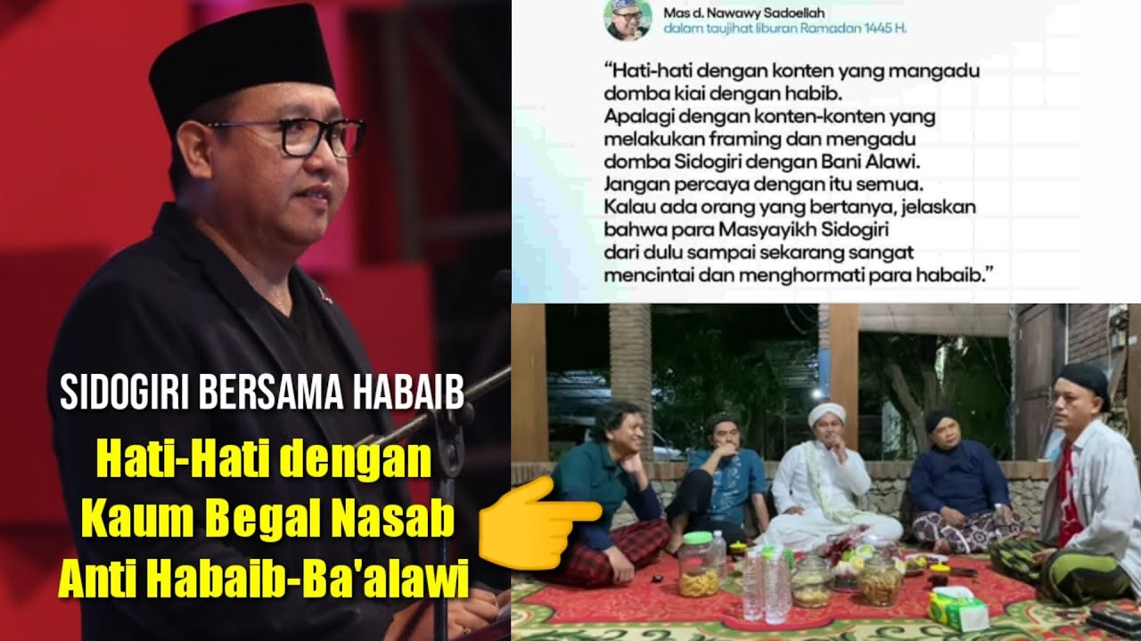 Masyayikh Sidogiri Mengecam Kelompok Begal Nasab Anti Habaib-Ba'alawi ...