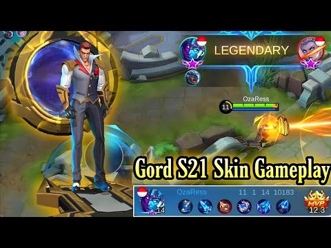 Gord "New Baron" Gameplay Part 1"MLBB GORD Season End Skin" - YouTube
