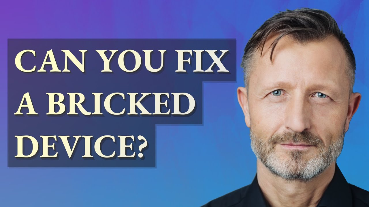 Can you fix a bricked device? - YouTube