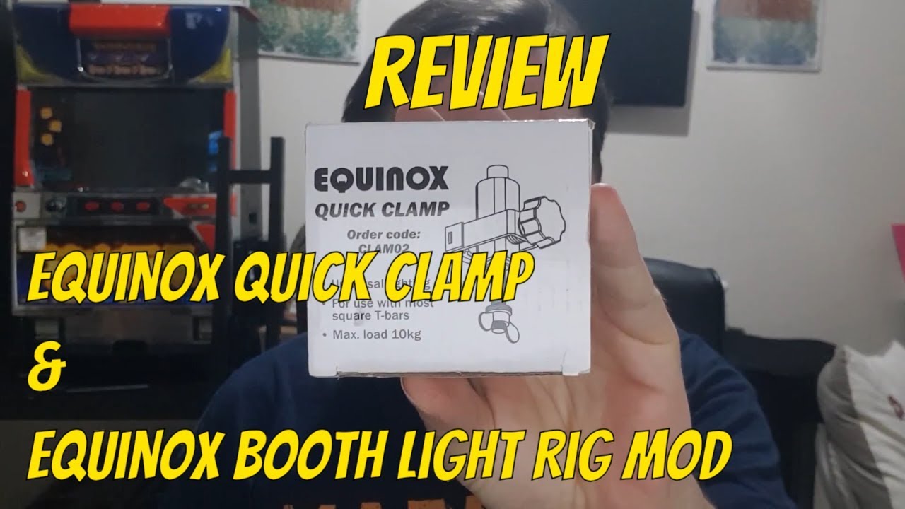 Equinox Quick Clamp & Equinox Booth Light Rig Modification - YouTube