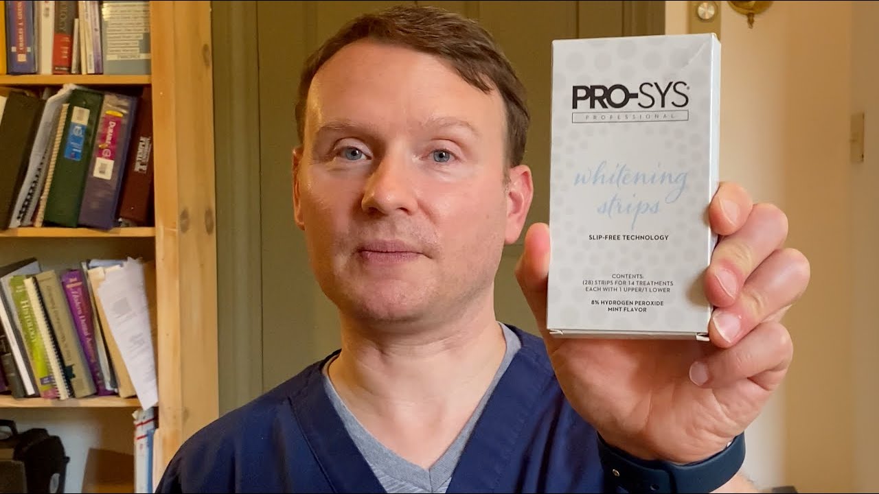 Product Review Results: Pro-Sys Professional Whitening Strips - YouTube