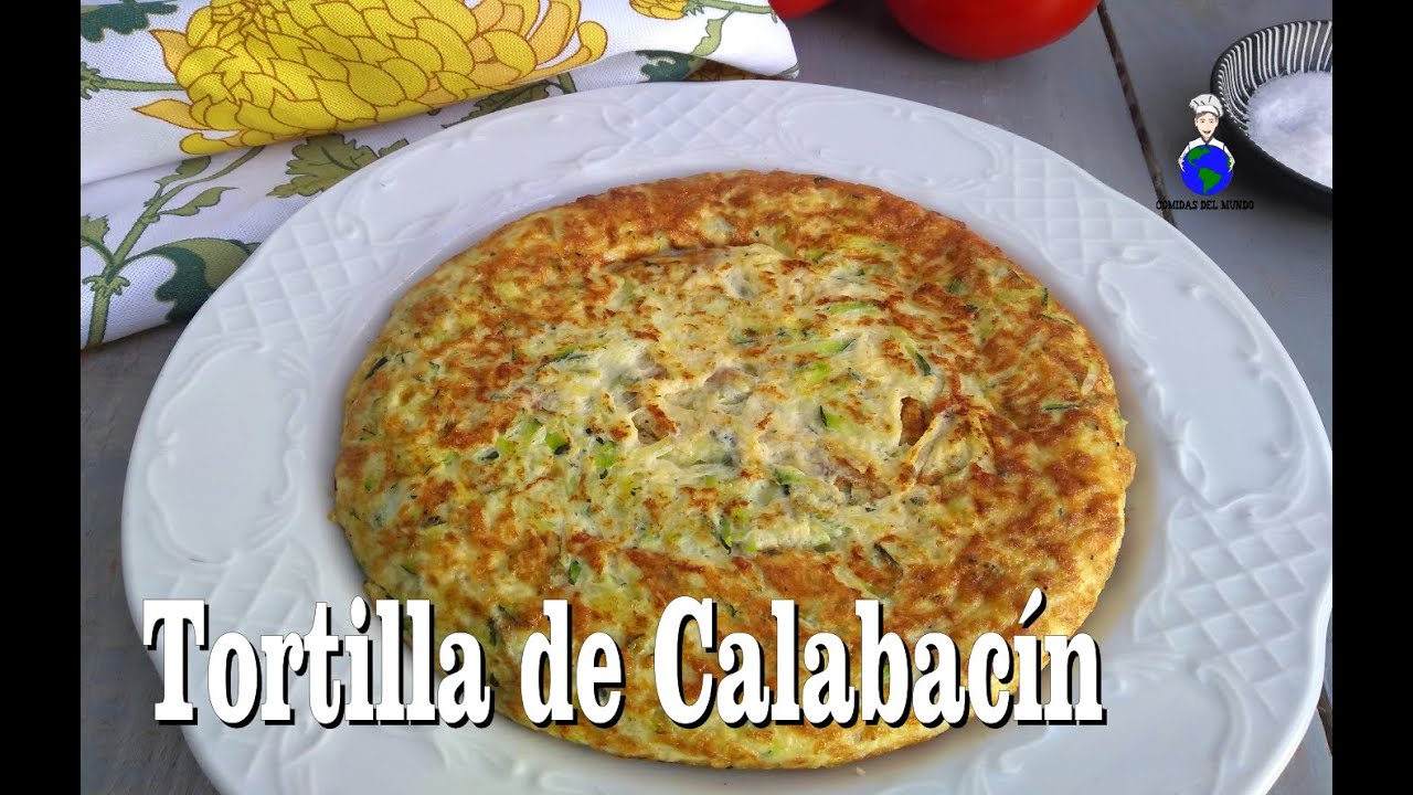 Tortilla de Calabacín/Zapallo/Zucchini | Receta fácil y Económica. # ...